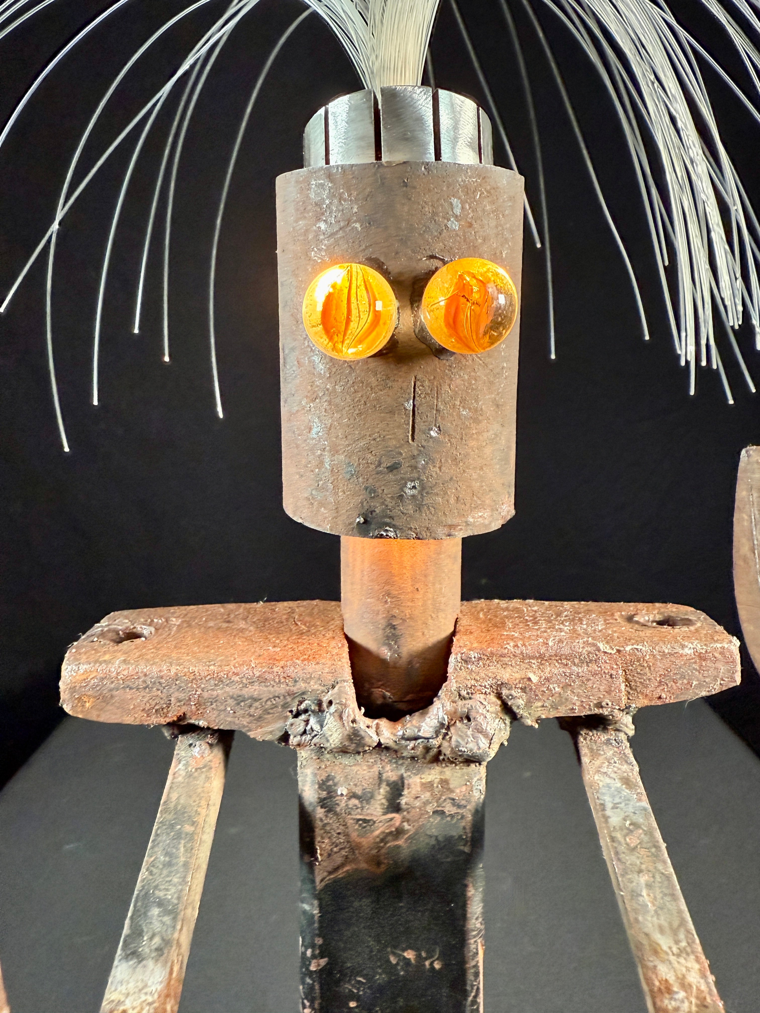 Mr. Matic – Original Art Table Lamp and Sculptural Lighting by RVA246